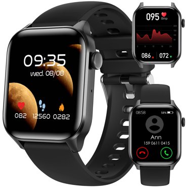 Link Dream Smartwatch for Android iOS Full Touch 1.28" Fitness Tracker ...