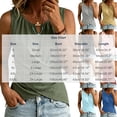 Women's Linen Ruched Criss Cross Tank Top Summer Cotton Cut Out Keyhole ...