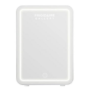 Personal Chiller LED Lighted Mini Fridge with Mirror Door, Coral ...