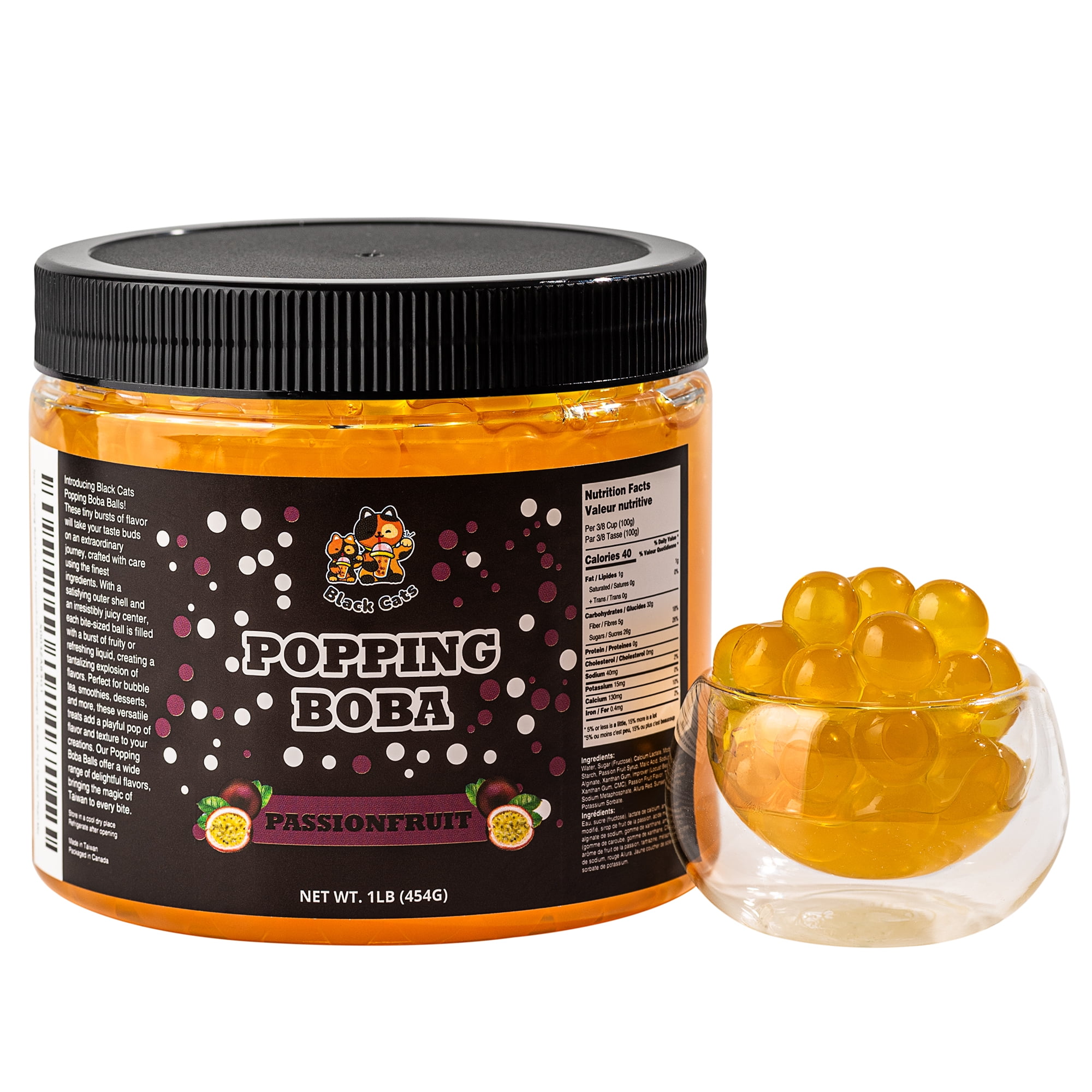 Click here for Black Cats Boba Black Cats Popping Boba Pearls Pas... prices