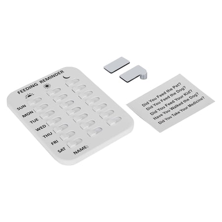 Daily Indication Chart For Pets, Plastic Multiple Titles Convinient Pet ...