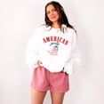Coquette American Girly Sweatshirt 4th of July Crewneck Coquette Bow ...