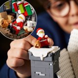 LEGO Icons Santa’s Visit 10293 Christmas House Model Building Set for ...