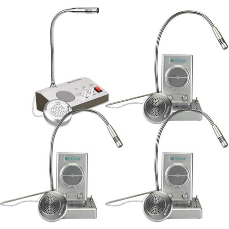 Case of 4,Finydr RT-9908 Window Speaker,Window Intercom System,Finydr ...