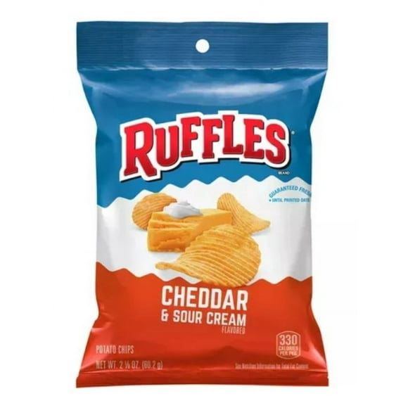 Ruffles Chips Cheddar And Sour Cream