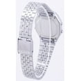 Casio Women's Vintage LA680WA-4C Silver Stainless-Steel with Flowers ...