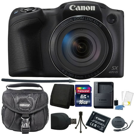Canon PowerShot SX420 IS 20MP WiFi / NFC Enabled 42X Optical Zoom ...