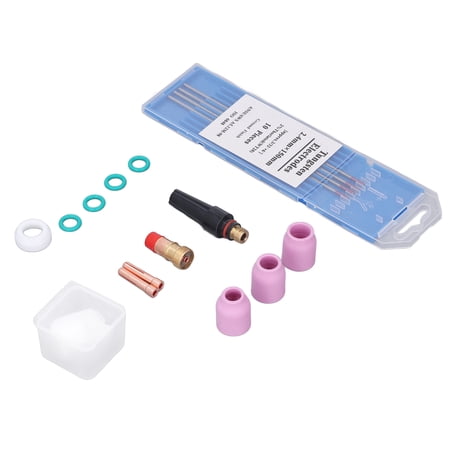 Welding Gas Lens Nozzle, Tungsten Needle Clamp TIG Torch Accessories ...