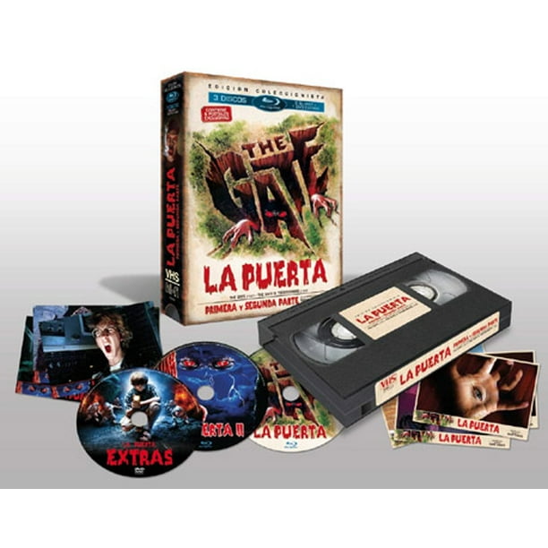 The Gate / Gate 2: The Trespassers - VHS Vintage Boxset (Blu-Ray & DVD ...