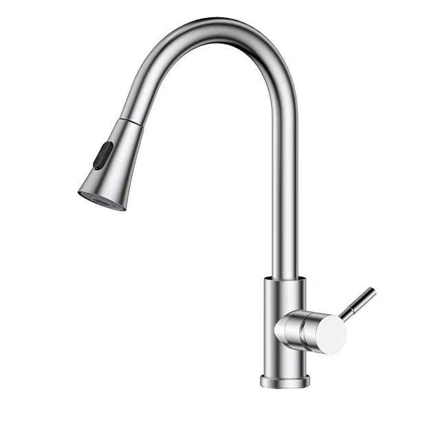 nipocaio Kitchen Faucet - 3 Spray Modes Kitchen Mixer Tap, Pull Out ...