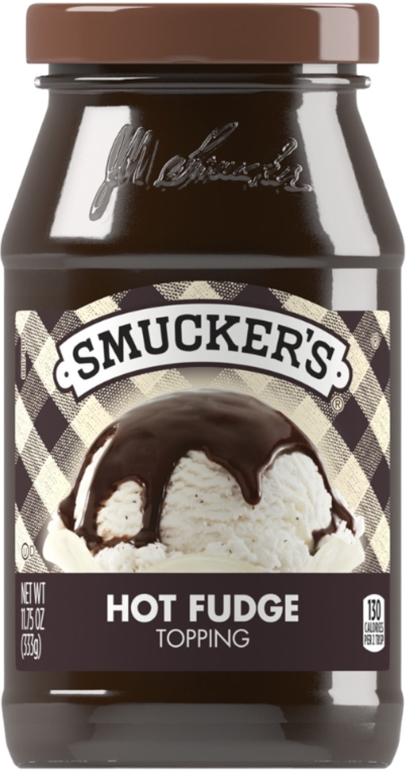 2 Pack - Hot Fudge Spoonable Ice Cream Topping 11.75 oz - Walmart.com