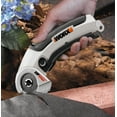 Worx Zip Snip Cordless 4-Volt Rotary Blade Cutter & Crafter ~Not in ...