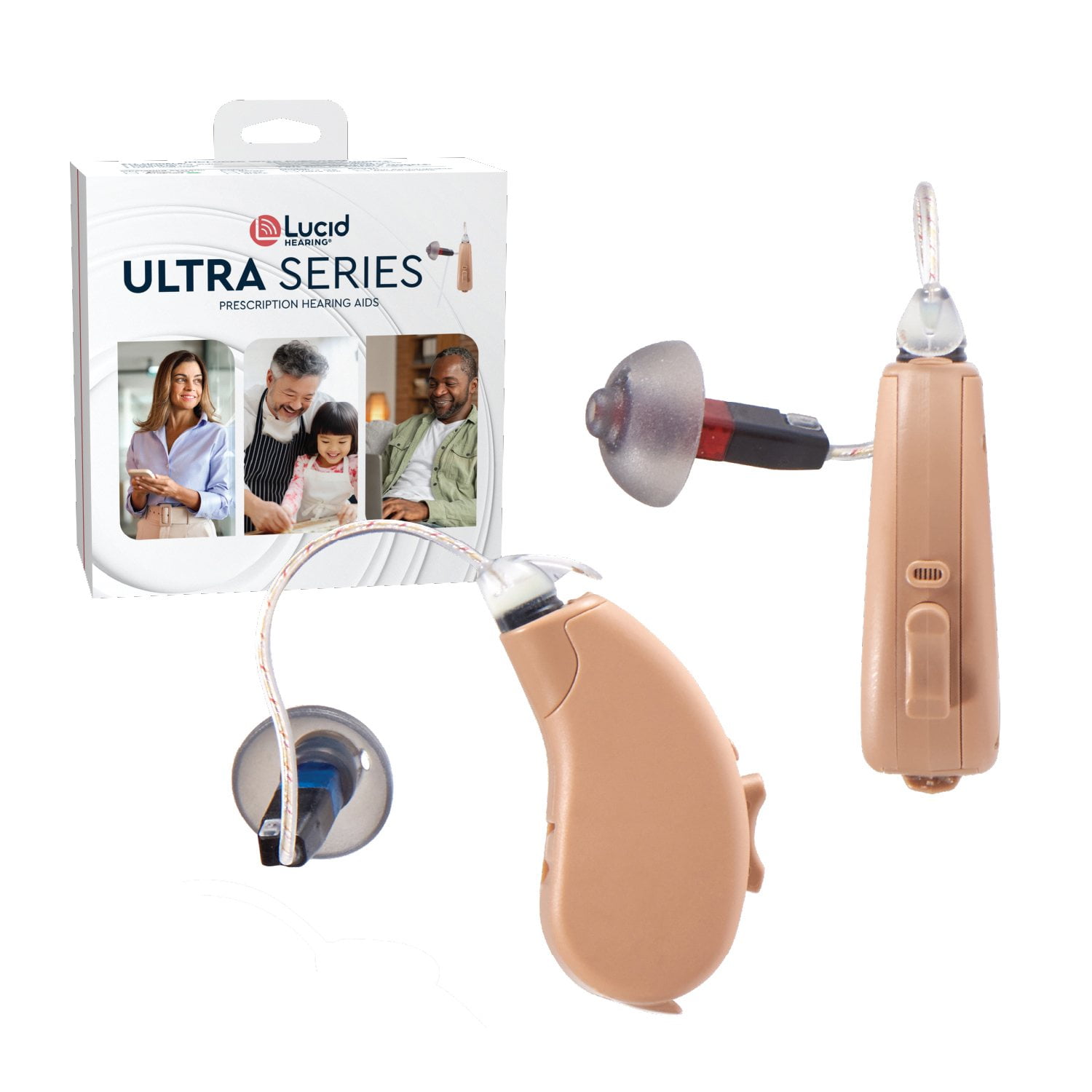 Lucid Hearing Ultra 128 Behind-the-Ear Hearing Aids - Samsclub.com