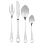 Disney Exclusive Mickey Mouse Character 24-Piece Silverware Cutlery Set ...