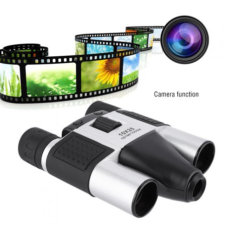 Peahefy Digital Camera Telescope, Outdoor Camera Telescope,DT08 10X25 Binoculars Digital Camera ...
