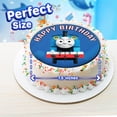 7.5 Inch Train Adventure Cake Topper – Round Edible Birthday Cake ...