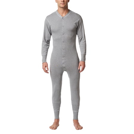 Stanfield's Men's Premium Cotton Thermal Onesie Underwear, Style 2500 ...
