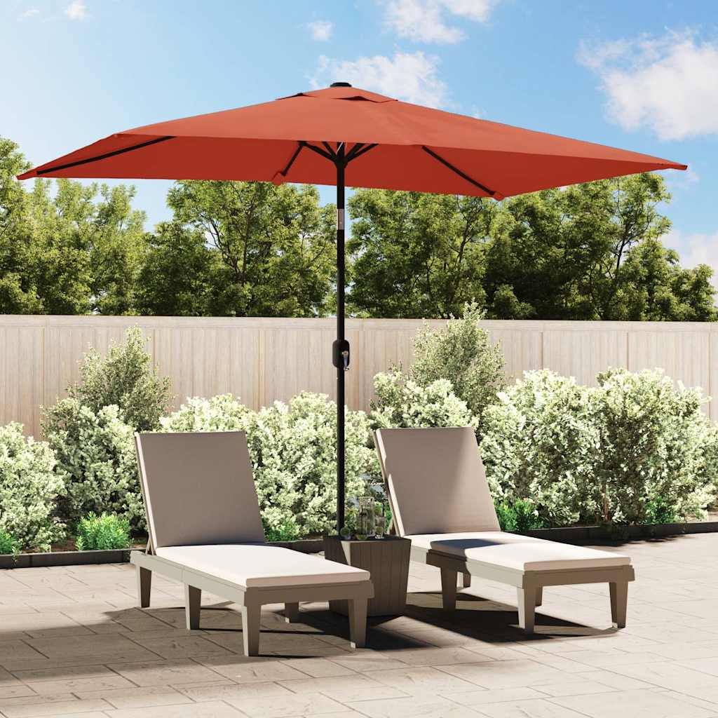 Click here for Vidaxl Outdoor Parasol With Metal Pole 300x200 Cm... prices