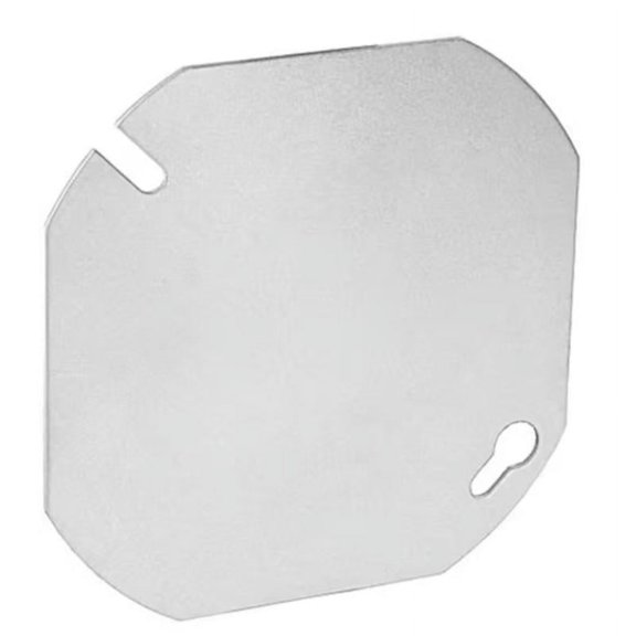 Steel City Round Floor Box Cover, 6 in., Brown, Polycarbonate, For 68 ...