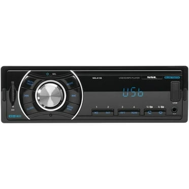 Dual Single-DIN In-Dash Bluetooth AM/FM Radio Receiver XRM47BT ...