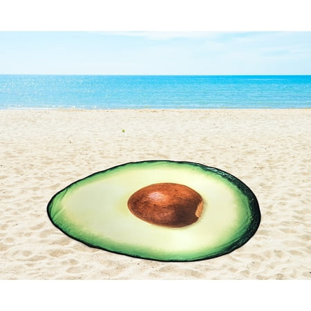 Mainstays Shaped Avocado Beach Towel, 1 Each – BrickSeek