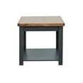 Bridgevine Home Essex 24 inch Side Table, No Assembly Required, Black ...