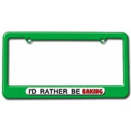 My Other Ride Is A Broom License Plate Tag Frame, Multiple Colors ...