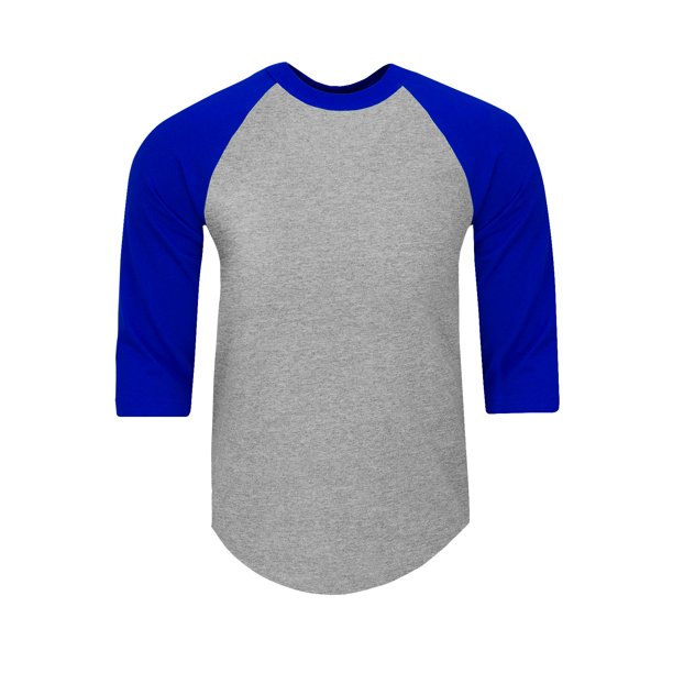 Shaka Wear - Shaka Wear Men's Baseball T Shirts Raglan 3/4 Sleeves Tee ...
