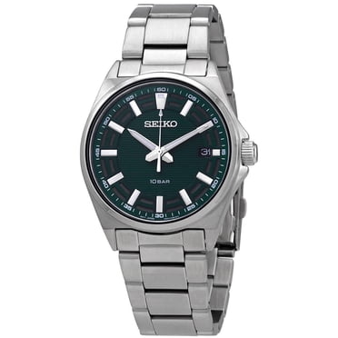 Seiko Classic Quartz Blue Dial Men's Watch SUR309P1 - Walmart.com