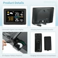 Digital Wireless Weather Station - Indoor/Outdoor Thermometer with ...