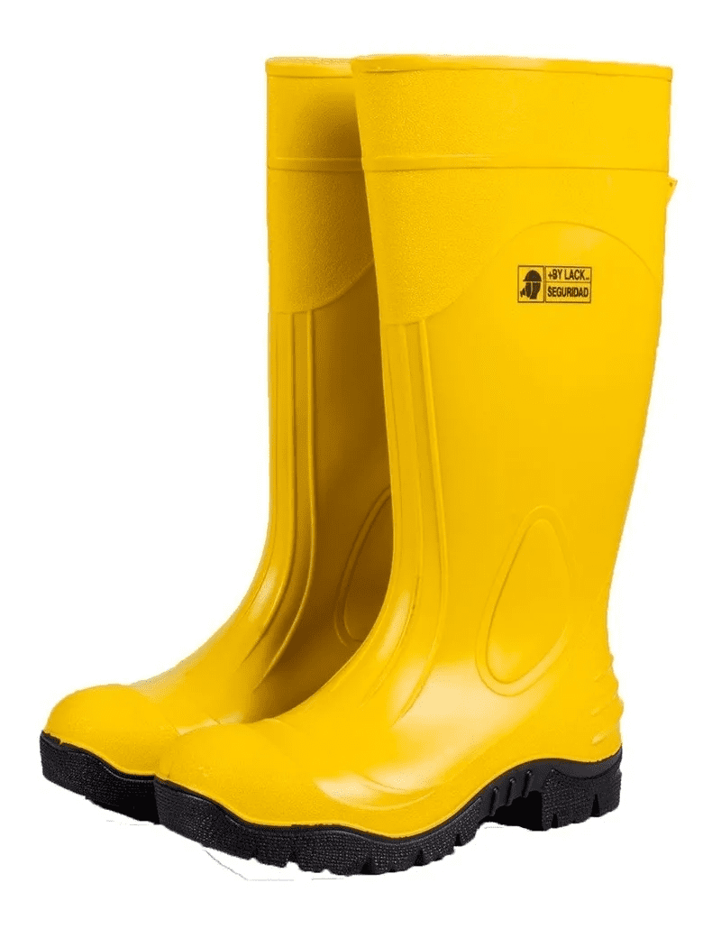 Bota De Hule Amarilla Dieléctrica Con Casquillo 40cm Bylack | Bodega ...
