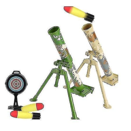 Mortar Model Rocket Launcher Catapult Assembly Boy Toyï¼ˆGREENï¼ ...