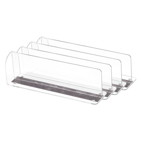 Uxcell Middle Dividers, PVC Clear Separator With Magnetic Strip 16 x 4 ...