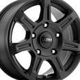 Ultra 450SB Toil Van 16x6.5 5x130 +45et Satin Black With Satin Clear ...