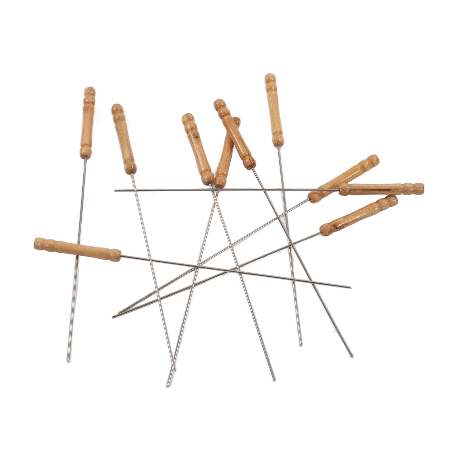 Click here for Zaqw 10pcs Kabob Skewers  Reusable Bbq Barbecue Sh... prices