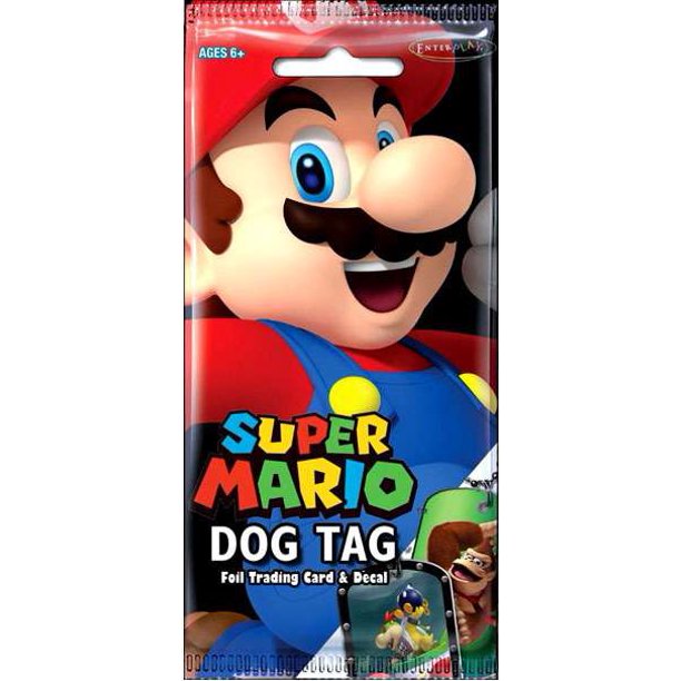 Super Mario Super Mario Dog Tag Fun Pack - Walmart.com