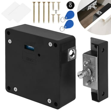 Ausyst Electronics Invisible Electronic Cabinet Lock, DIY RFID Lock for ...