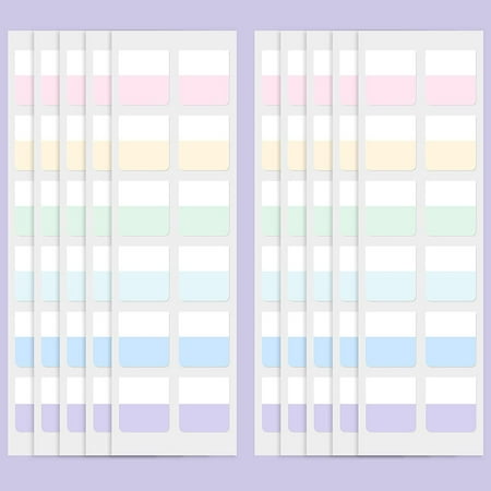 Sticky Index Tabs Self Adhesive Flag Tabs Repositionable File Tabs ...