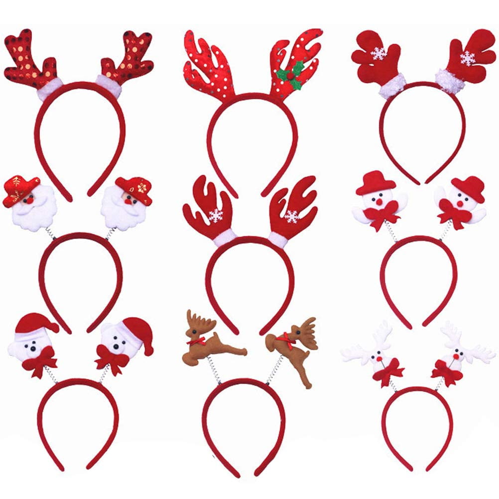 Click here for Ounona 12pcs Christmas Headbands Hair Christmas Ph... prices