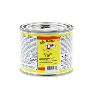 1 Shot Lettering Enamel quart lettering black - Walmart.com