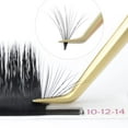 NAGARAKU Easy Fan Mega Volume Eyelash Extensions 0.03 D Curl 10-12-14mm ...