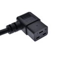 Toptekits C20 to Right Angle C19 Power Cable Cord- 0.6ft/20cm Server ...