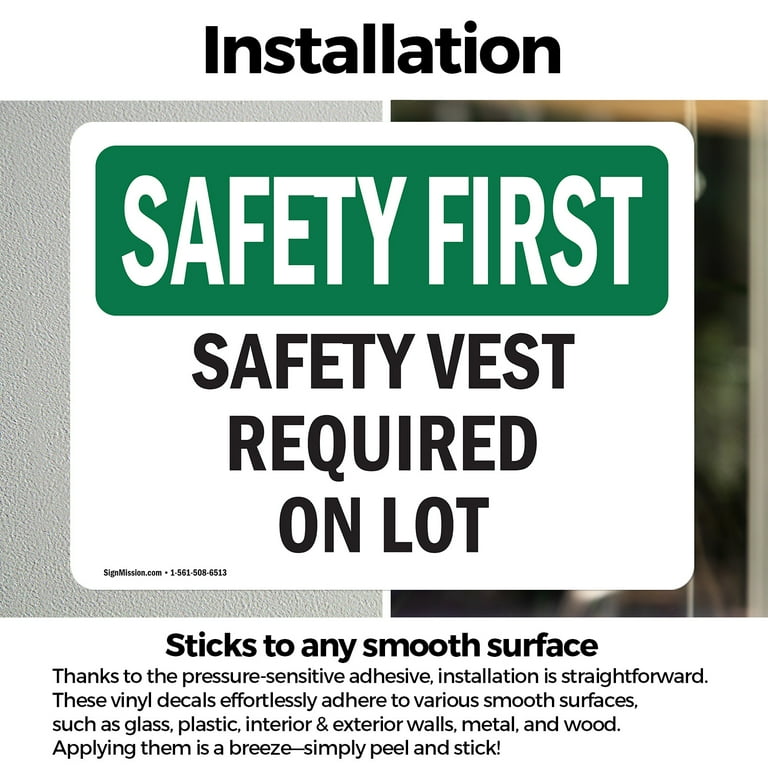 ANSI Warning Sign ANSI Sign - Weatherproof Safety Signage High ...