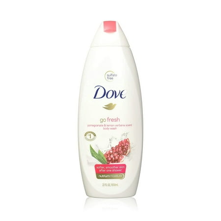 Dove go fresh Revive Body Wash Pomegranate & Lemon Verbena 22 oz ...