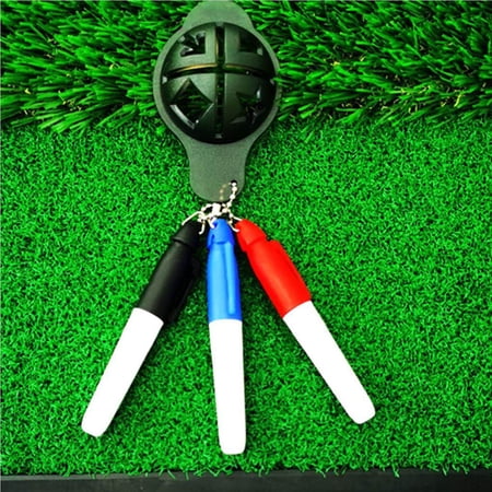Golf Ball Line Marker Plastic alignment golf ball Marking Alignment ...
