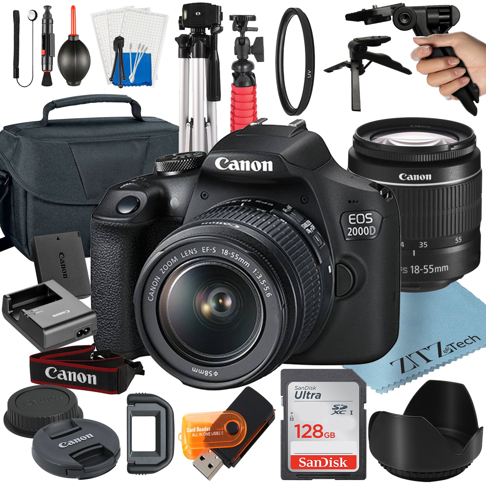 Click here for Canon Eos 2000d / Rebel T7 Dslr Camera Bundle With... prices