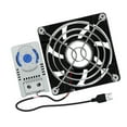 USB Cabinet 80mm Fan Quiet Cooling Fan System With 0-60℃ Temperature ...