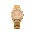 Michael Kors Mercer Rose Gold Tone Steel Salmon Dial Quartz Ladies ...