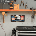 2D flat, an aluminum decorative sign, 1776 - 2026 AMERICAN 250TH with ...