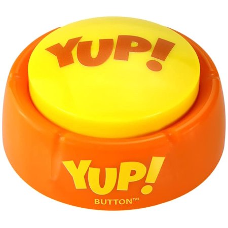 ZMLEVE Yup! Button -Talking Yup Sound Button Features Hilarious Sayings ...
